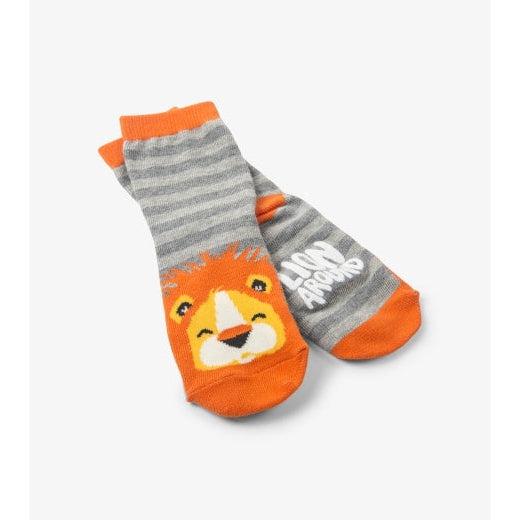 Kids Lion Around Kids Socks SZ 2-4 – SB Designs Canada